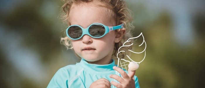 Les dangers du soleil pour les yeux des enfants - Optique Laurence ...